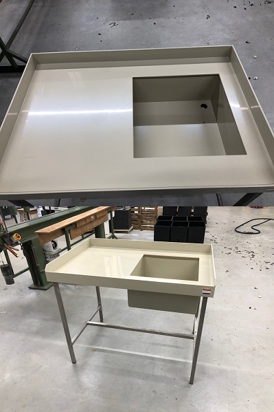 Damme Kunststoffen opvang, lekbakken containers tanks putten